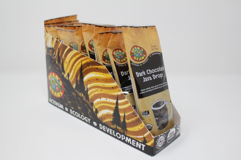 Sweet Justice Dark Chocolate Java Drops – Dean's Beans Organic Coffee ...